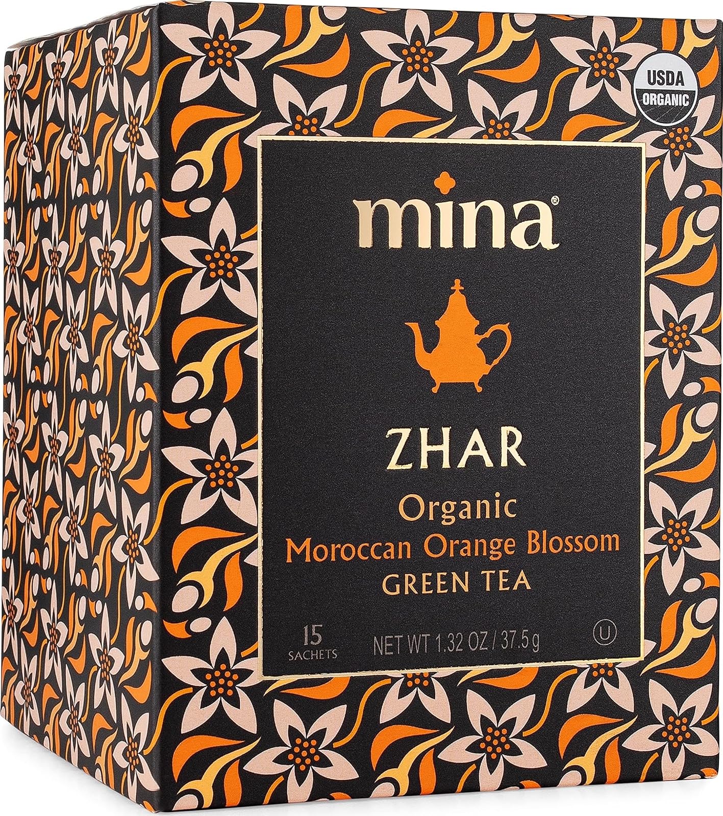 Mina Zhar organic orange blossom tea