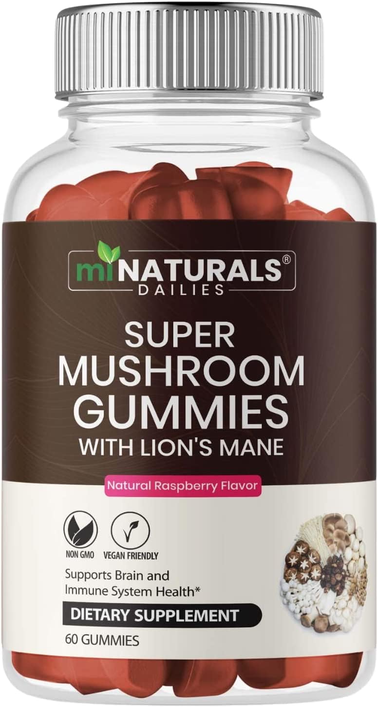 MINATURALS mushroom gummies for adults