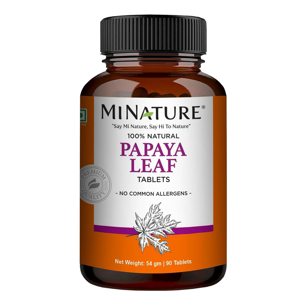 Minature papaya leaf multivitamins