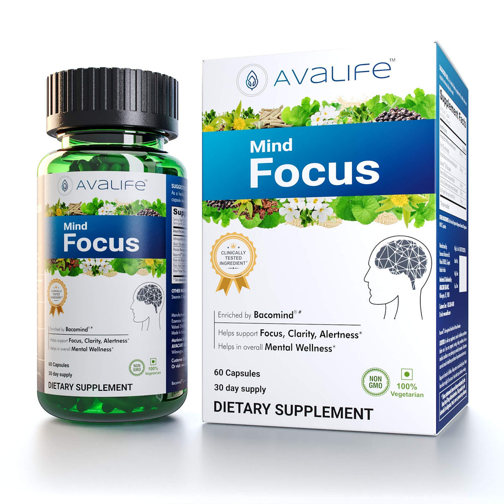 Mind Focus Brain Booster capsules for clarity