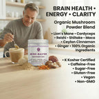 Mind Master mushroom powder for stress relief