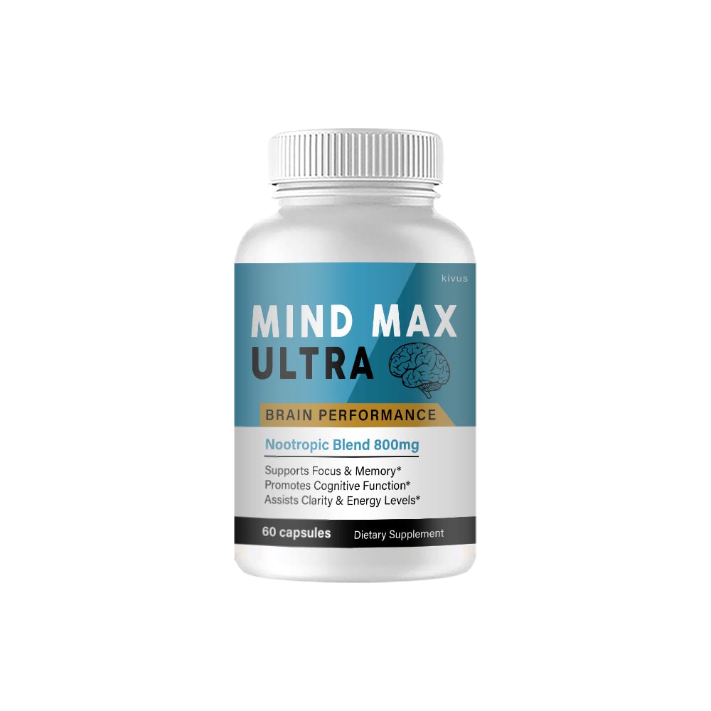 Mind Max Ultra brain supplement capsules