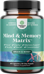 Mind & Memory multivitamins for adults