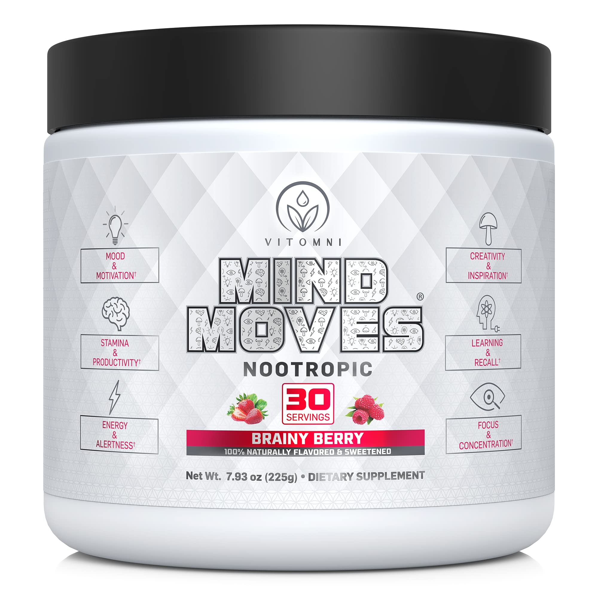 Mind Moves blended vitamin supplements for focus