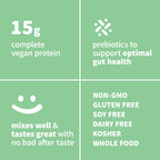 mindful matcha protein supplement