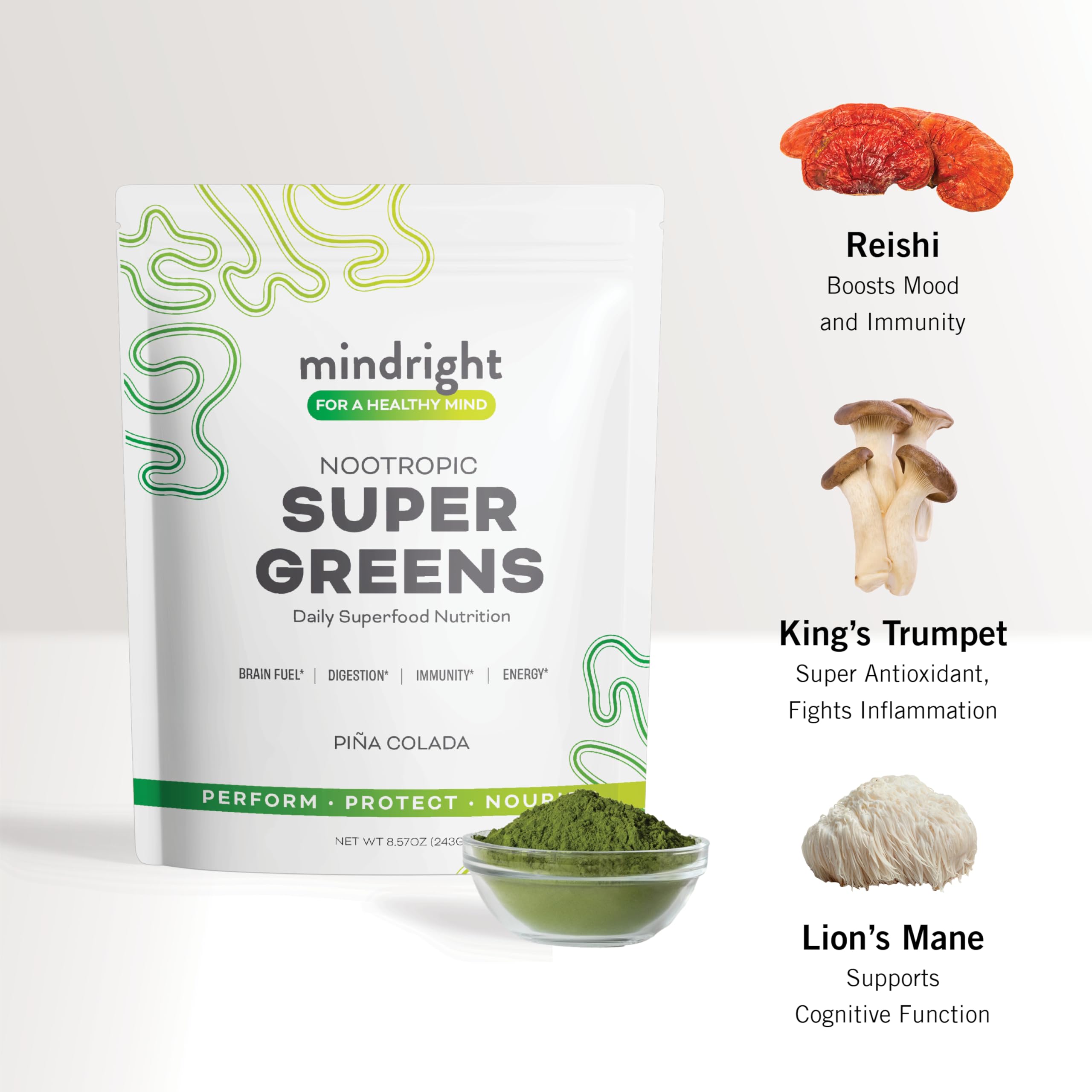 mindright Super Greens detox benefits