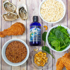 Mineral drops with zinc for vitality