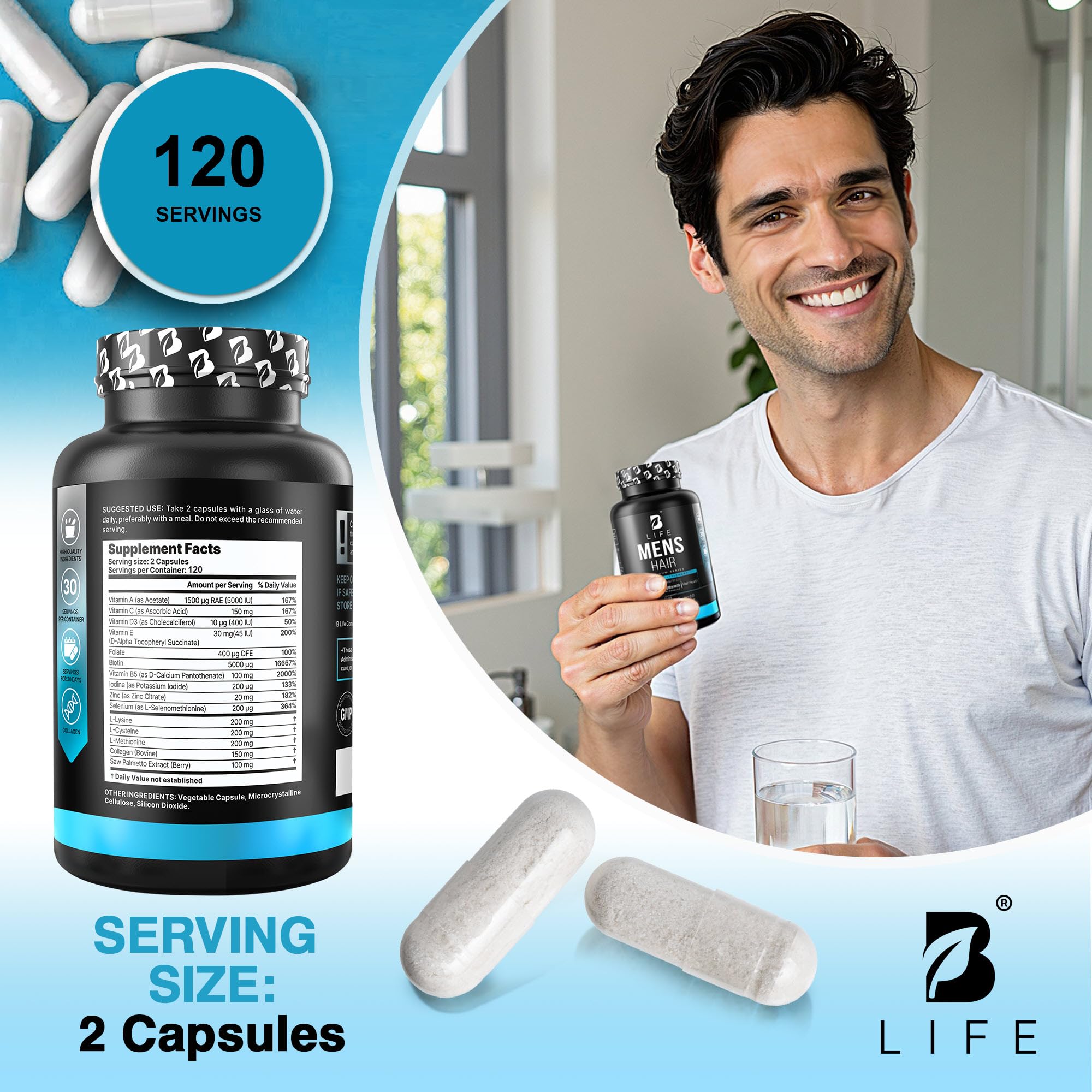 Mineral formula for hair vitality