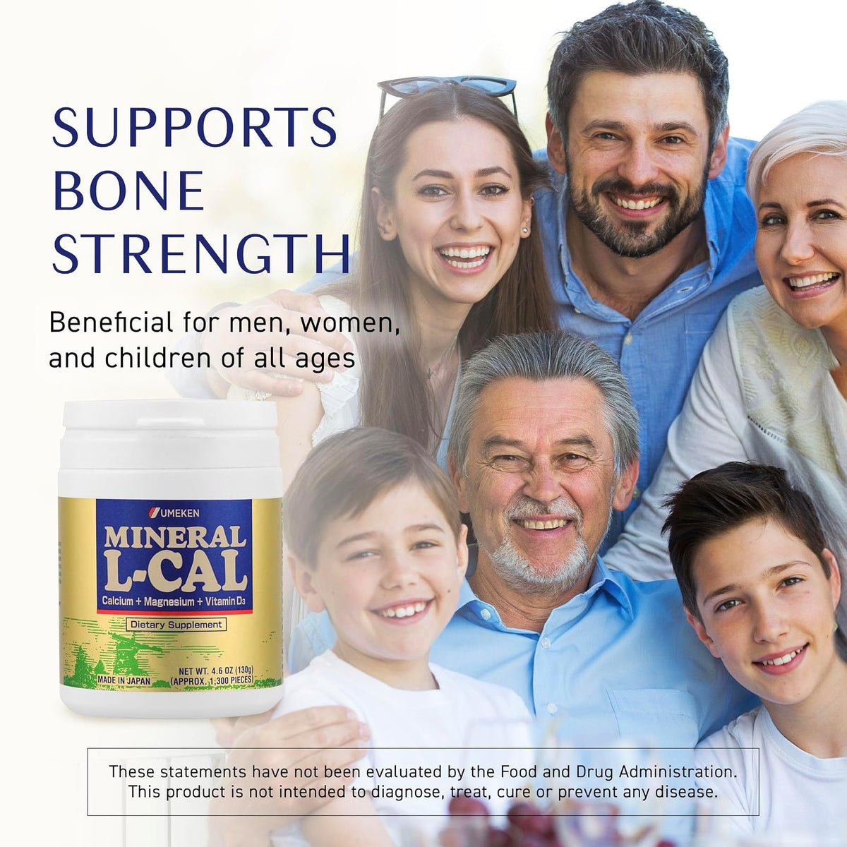 Mineral L calcium for daily health