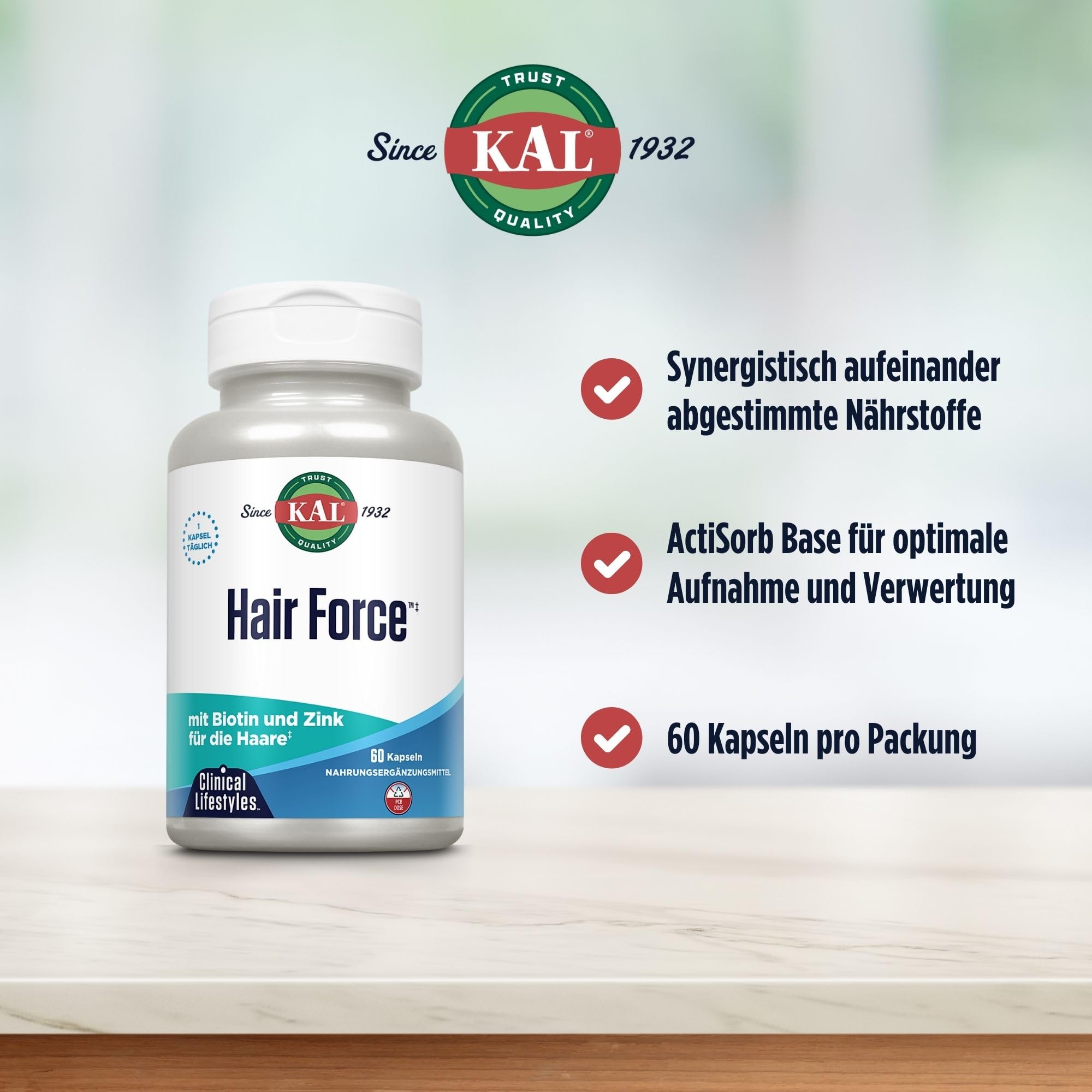 mineral-rich capsules for beautiful hair