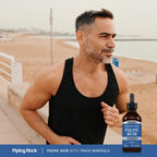 Mineral-rich fulvic acid liquid supplement
