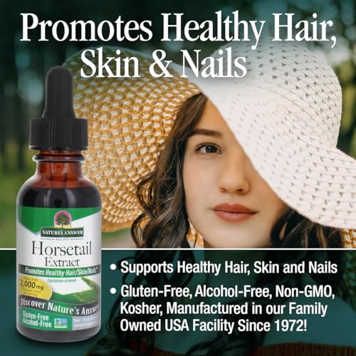 Mineral-rich horsetail extract formula