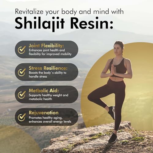 Mineral-rich Shilajit for endurance