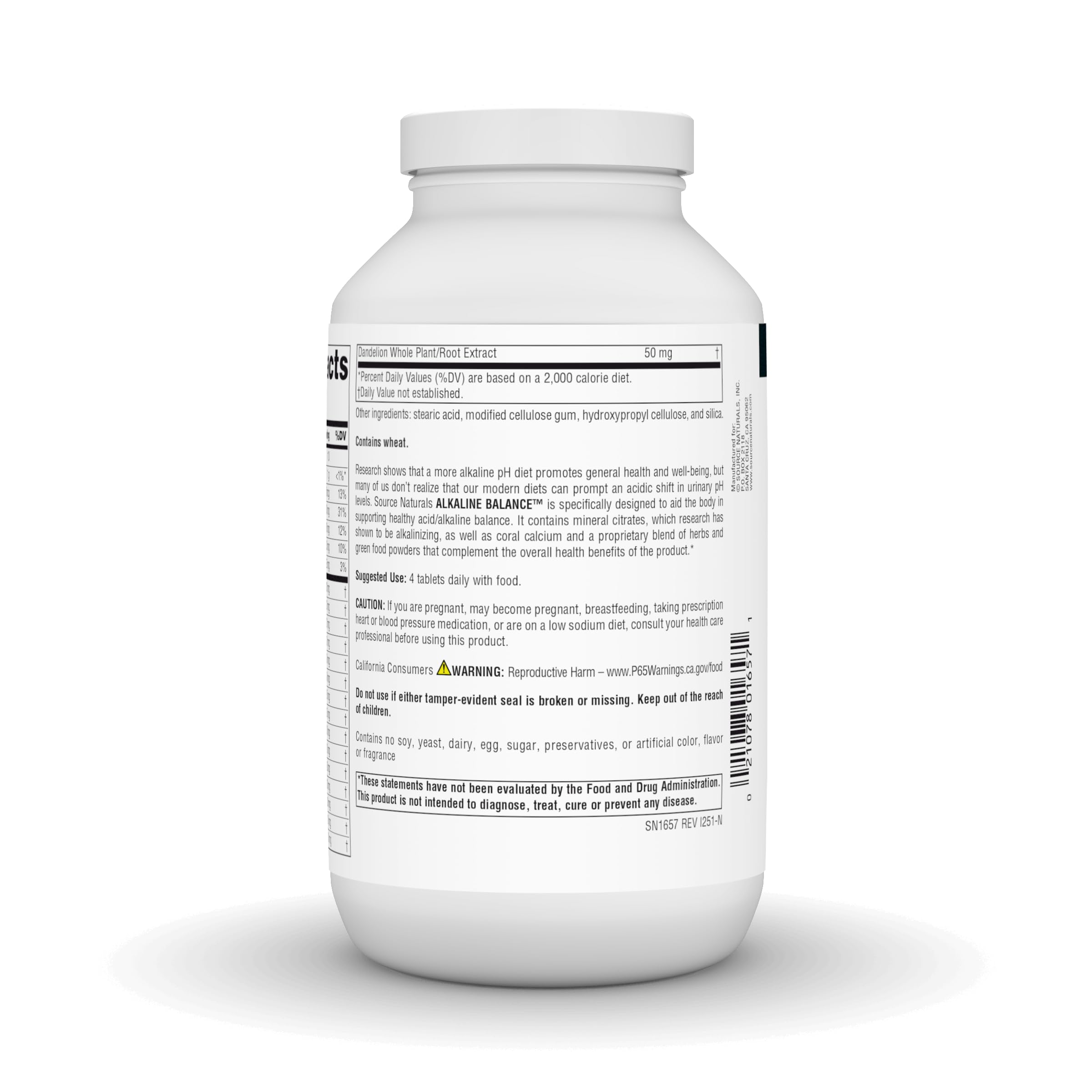 mineral supplements for balanced body chemistry