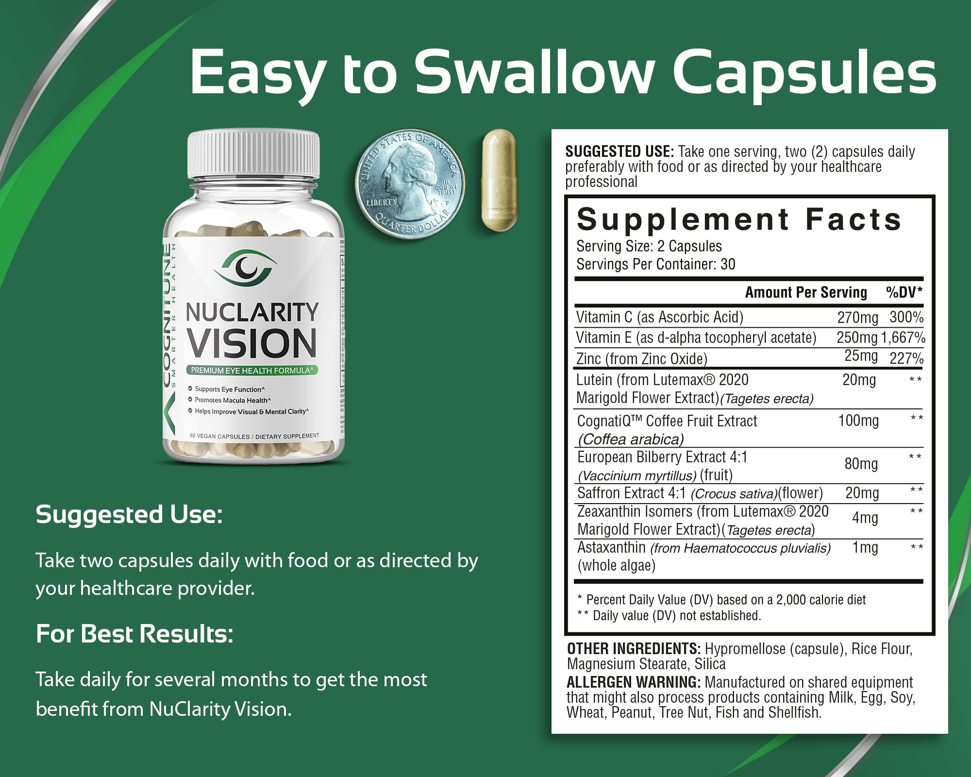 mineral supplements for better eyesight