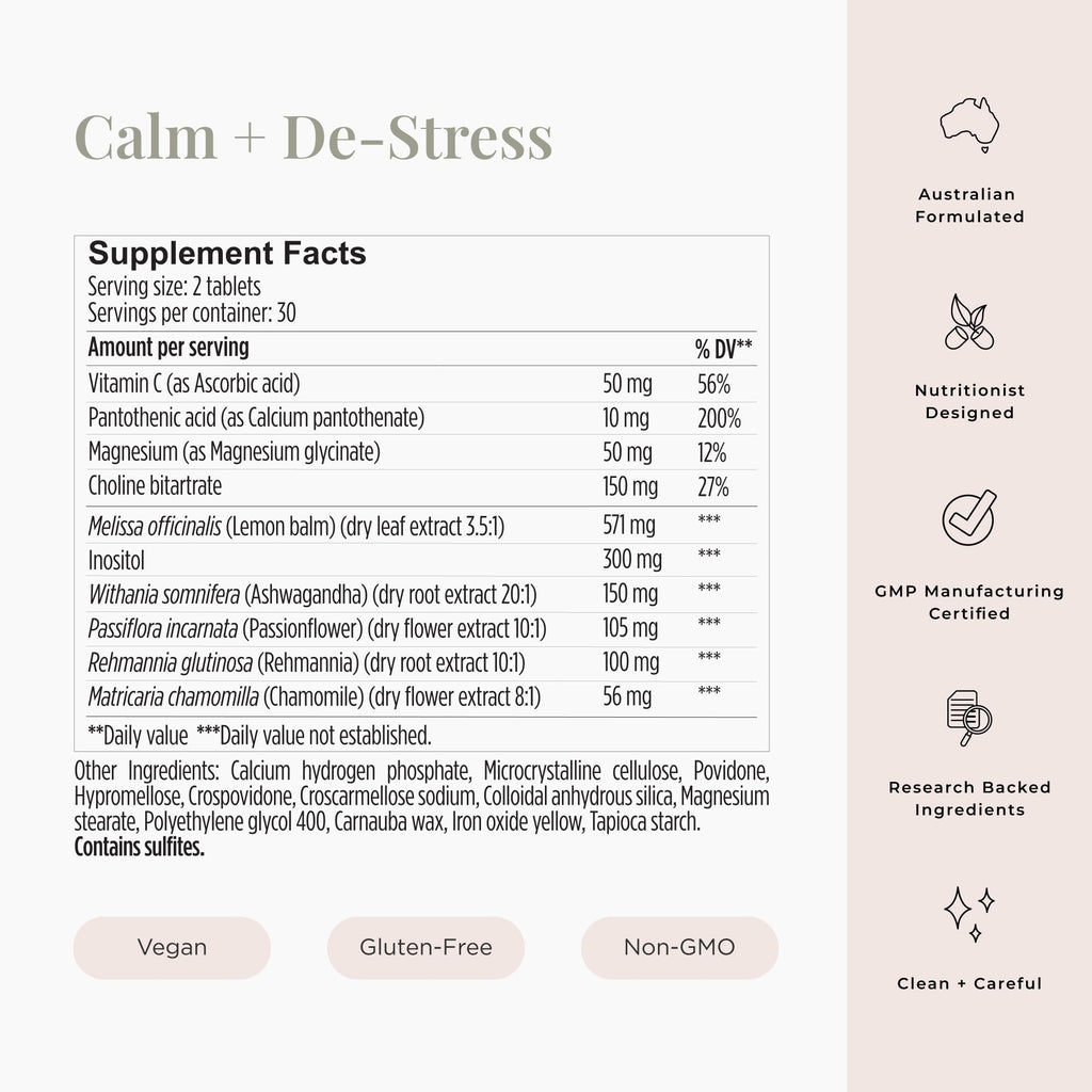 mineral supplements for everyday calm