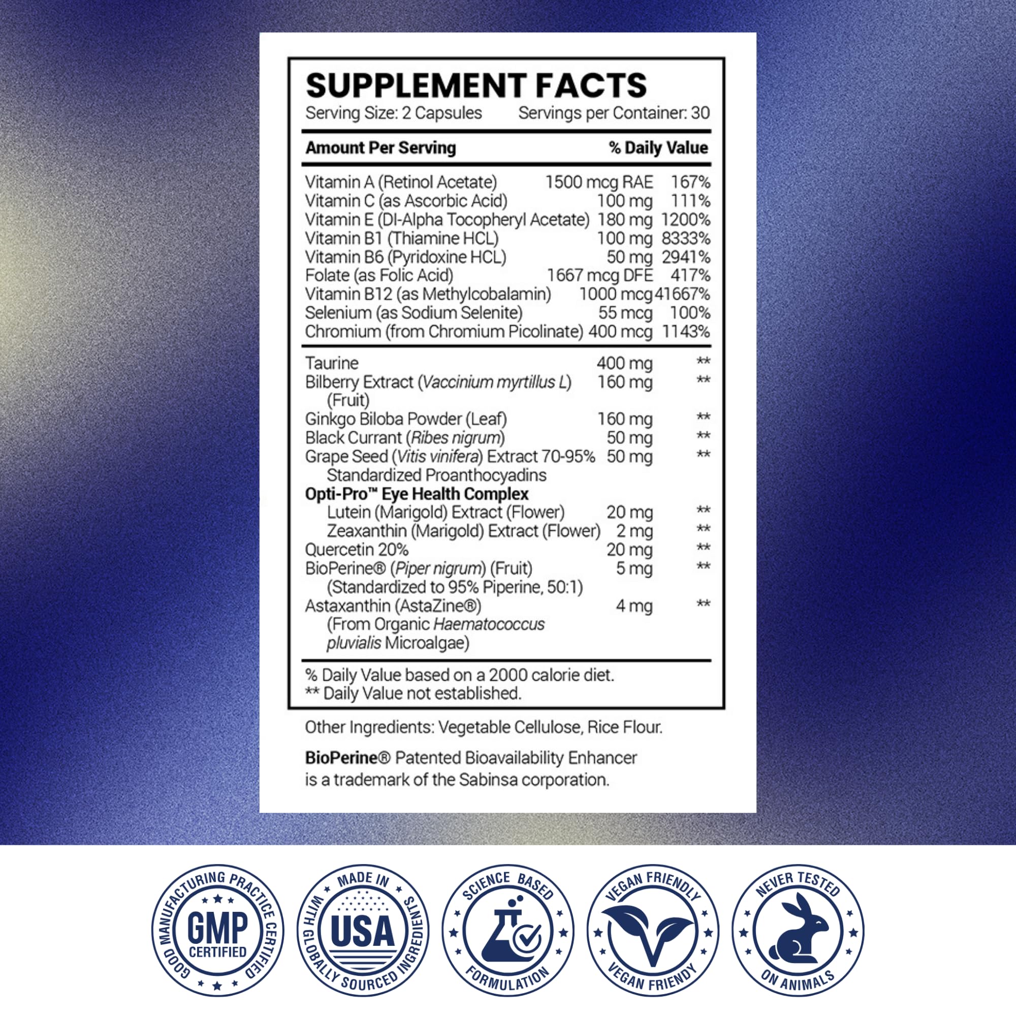mineral supplements for eye protection