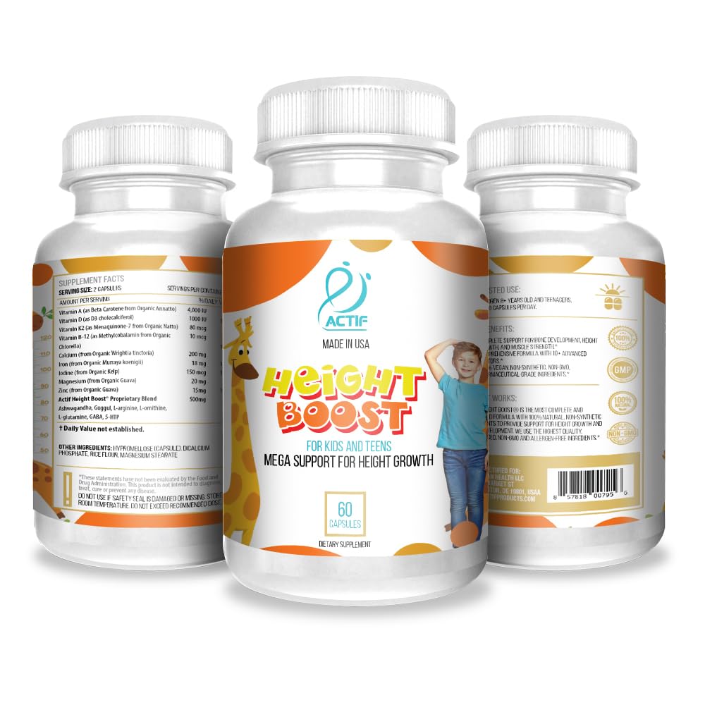 mineral supplements for height increase
