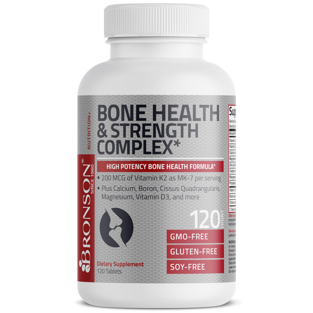 Mineral supplements for overall bone density