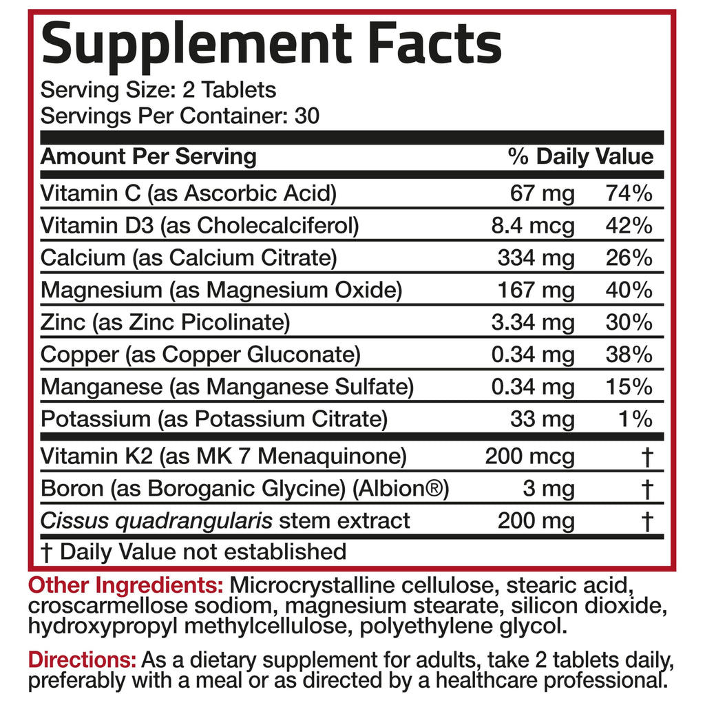 Mineral supplements for overall health