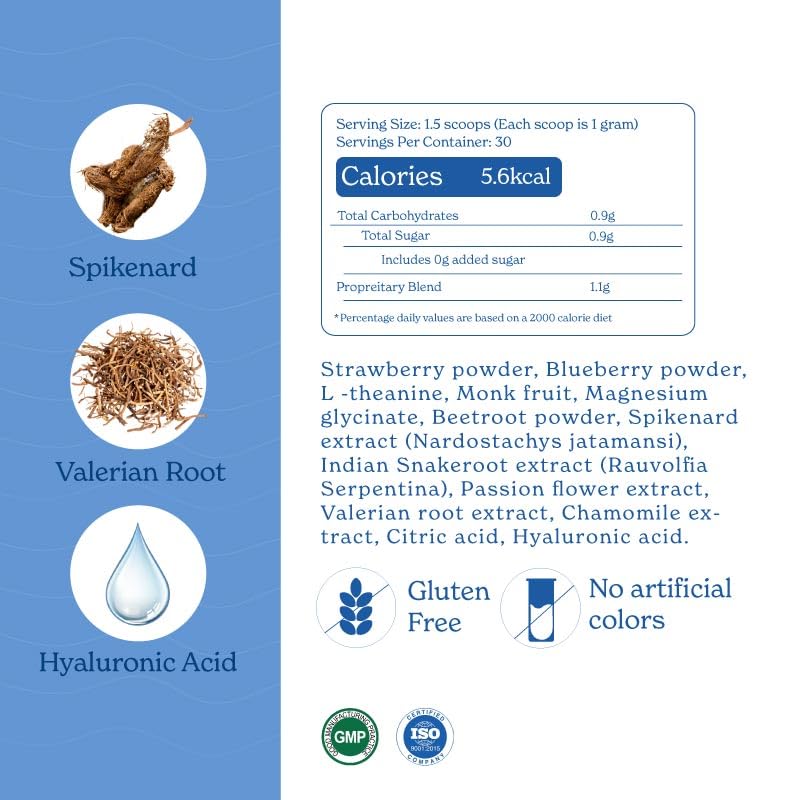 Mineral supplements for relaxation