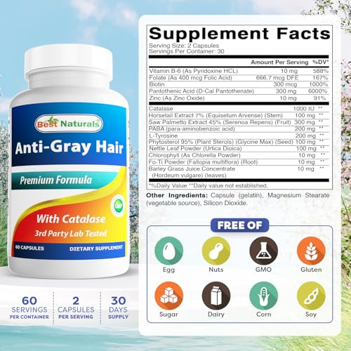 mineral supplements for vibrant hair