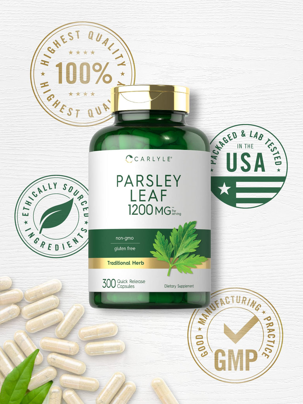 Mineral support with parsley