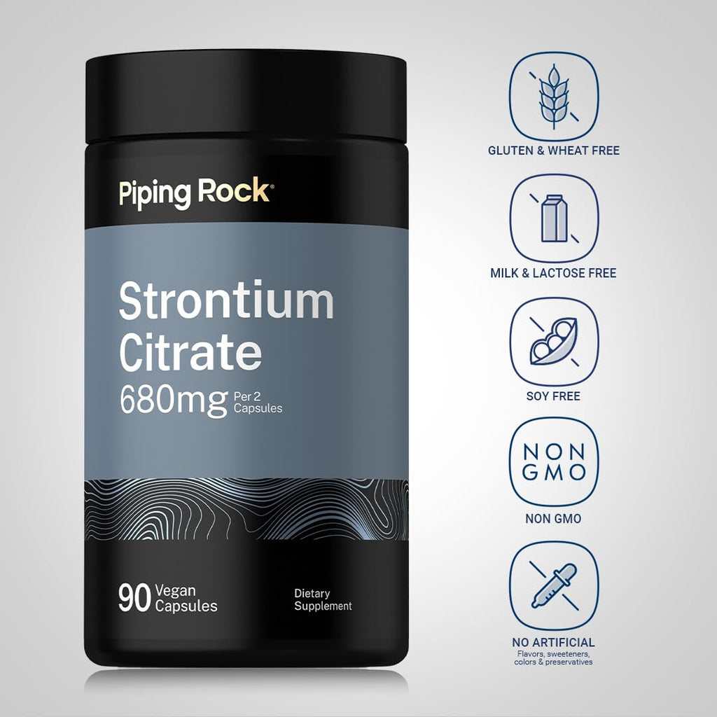 Mineral support with Strontium Citrate