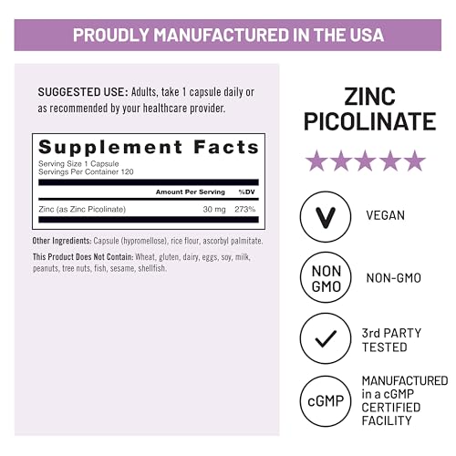 Mineral support with Zinc Picolinate