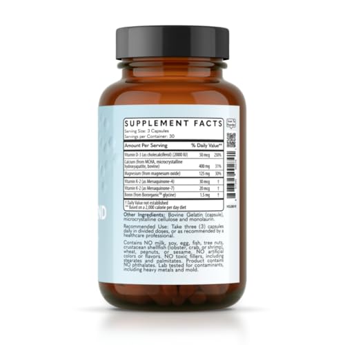 minerals to support skeletal strength