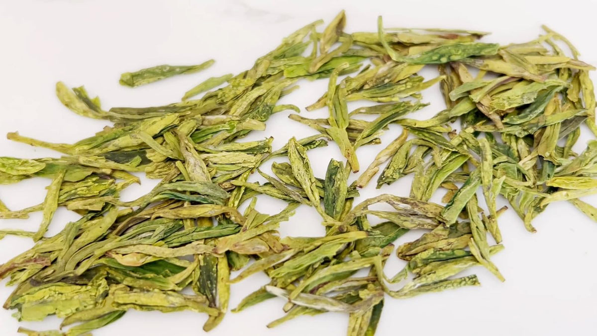 MingQian LongJing premium tea leaves