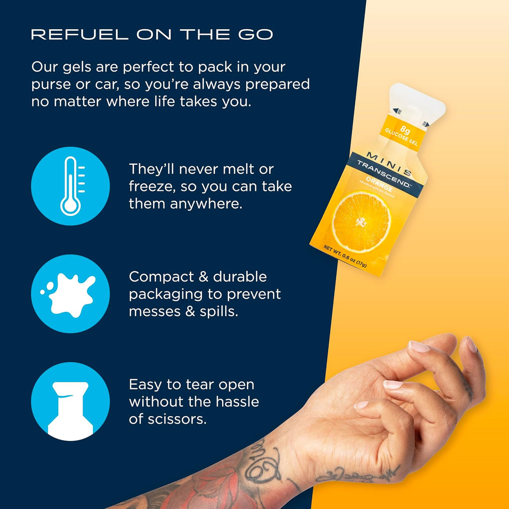 mini orange gel for endurance training