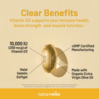mini softgels for easy swallowing