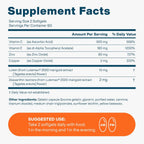 mini softgels for easy swallowing