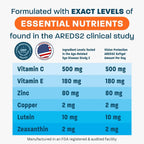 mini softgels for vision care