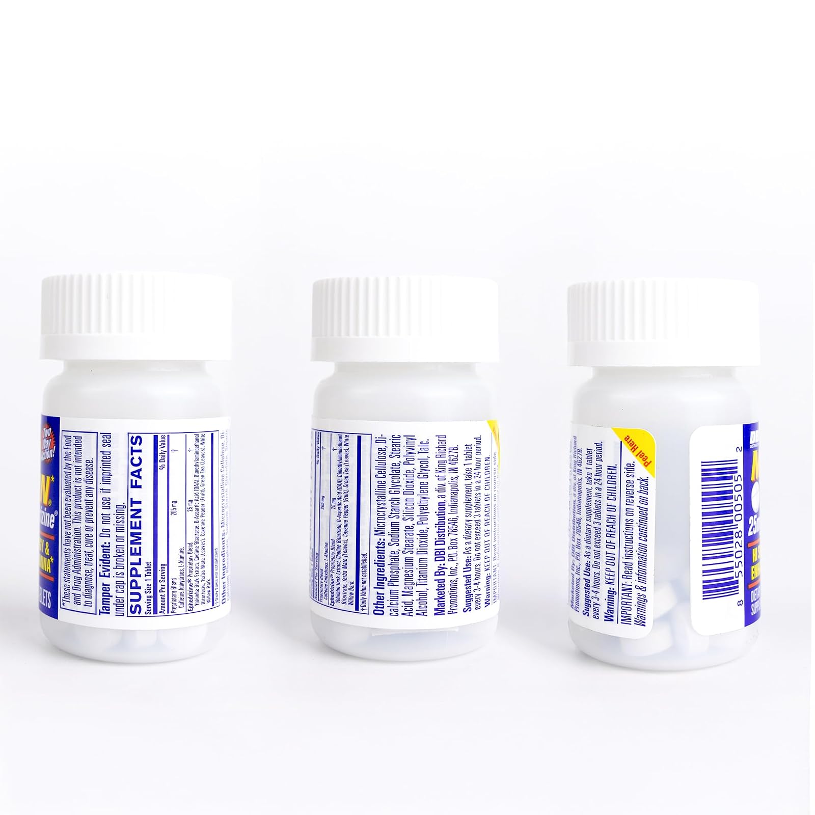 Mini Thin 25 mg capsules for vitality