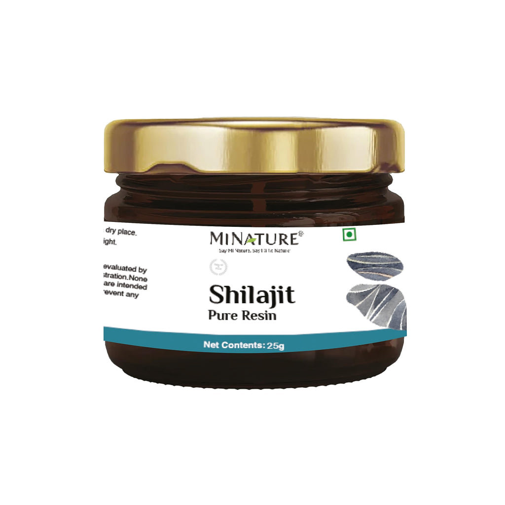 Miniature shilajit resin for health