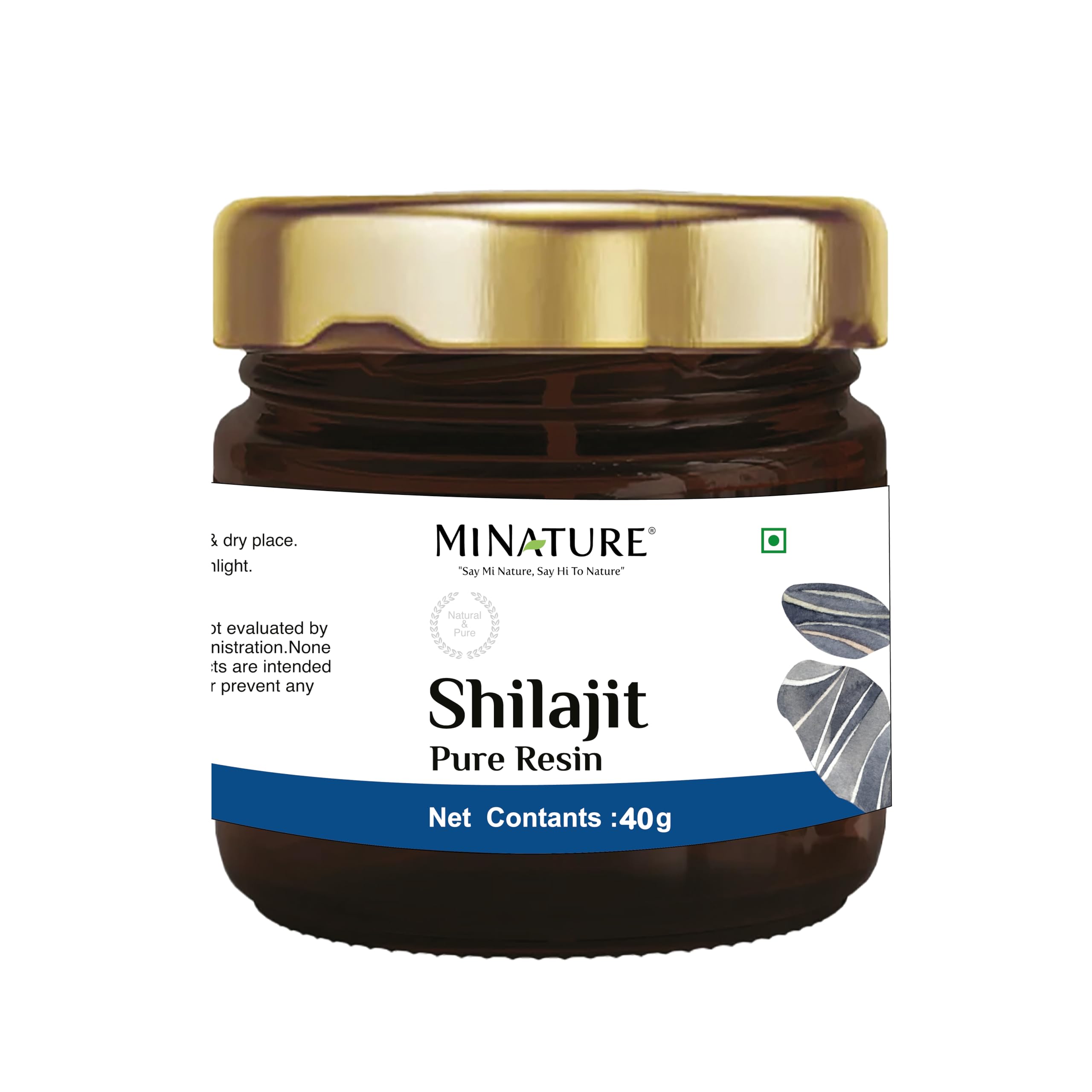 Miniature shilajit resin for wellness