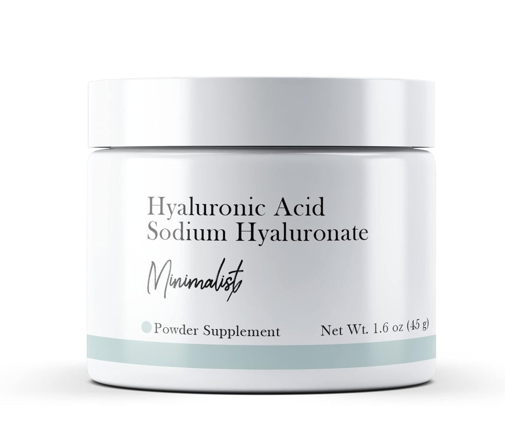 Minimalist hyaluronic acid powder benefits