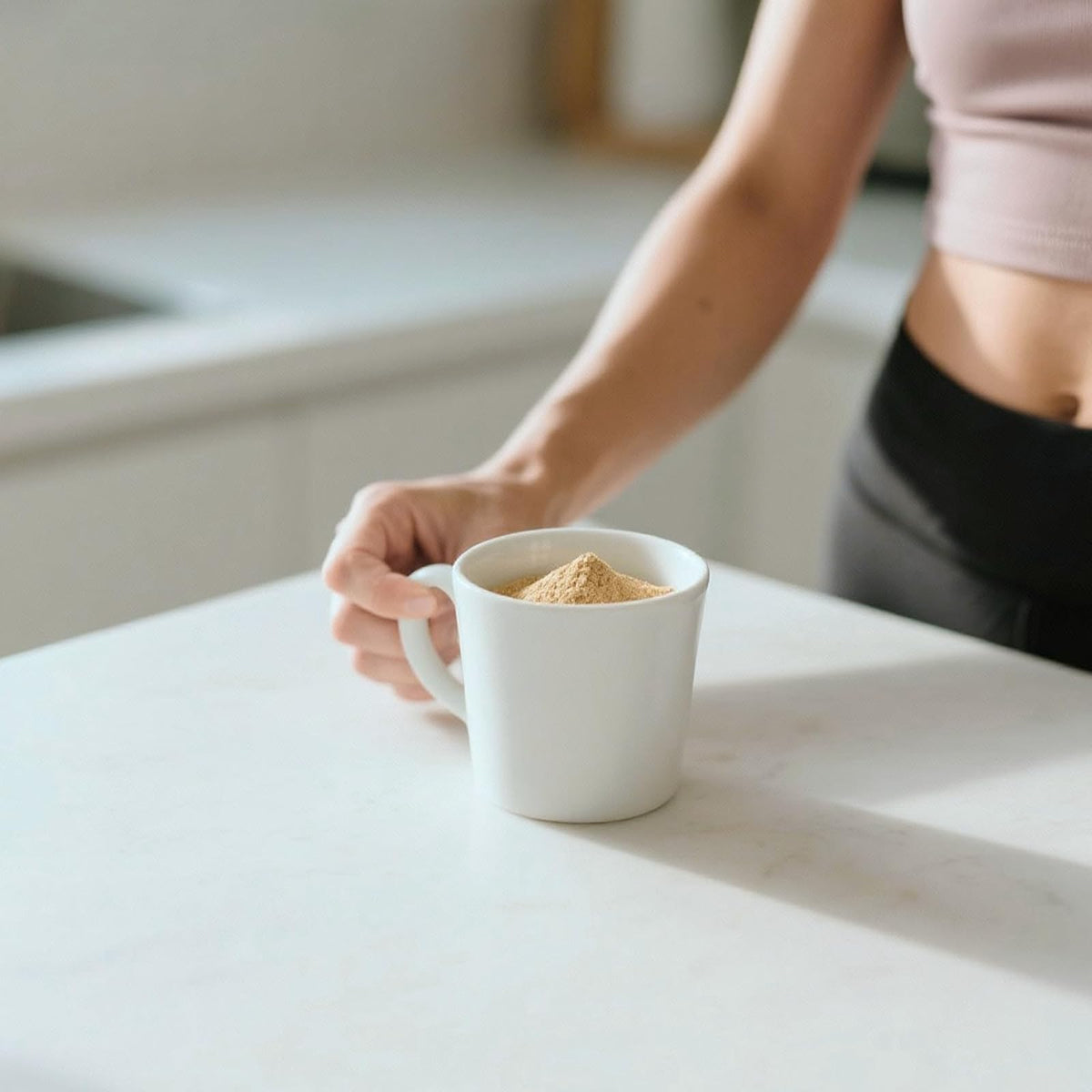 Minimalist lecithin powder for vegan recipes
