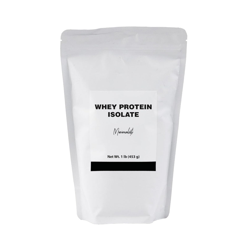 Minimalist whey protein isolate unflavored