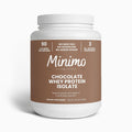 Minimo Nutrition chocolate whey isolate