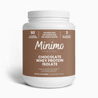 Minimo Nutrition chocolate whey isolate
