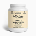 Minimo Nutrition vanilla whey isolate