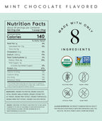mint chocolate plant based protein