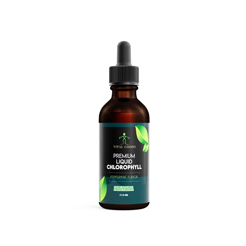 Mint flavor chlorophyll supplement