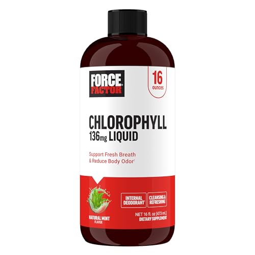 mint flavored chlorophyll for freshness