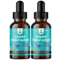 Mint flavored chlorophyll liquid drops
