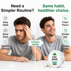 Mint flavour energy pouches pack