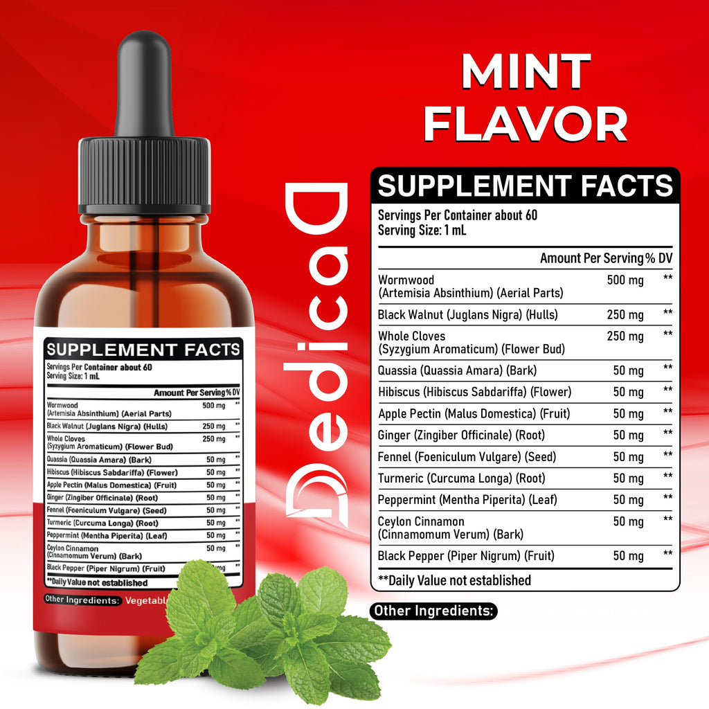 mint flavour herbal supplements for wellness